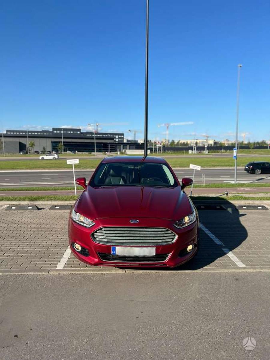 Sarkans Ford Fusion 2014 Viļņa, ar dzinēja tilpumu 2.00 L un nobraukumu 207 tūkst. km par 6300 €, foto 4 vietnē AUTOMOTO.COM.LV