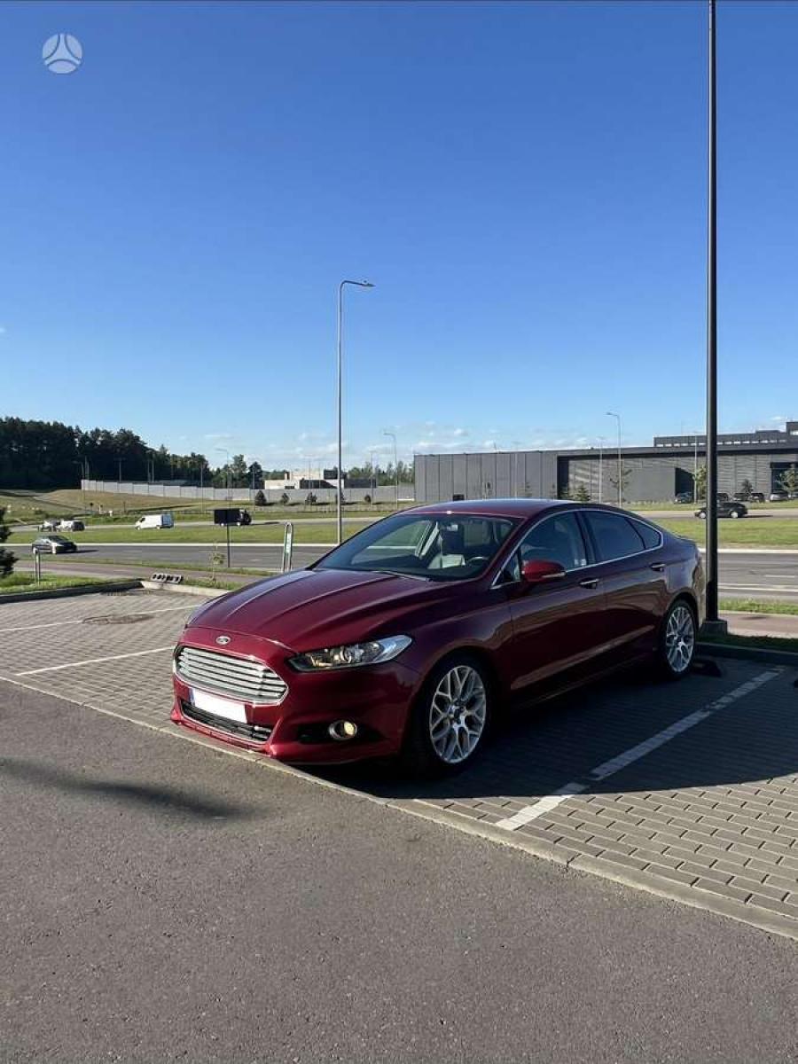 Sarkans Ford Fusion 2014 Viļņa, ar dzinēja tilpumu 2.00 L un nobraukumu 207 tūkst. km par 6300 €, foto 7 vietnē AUTOMOTO.COM.LV