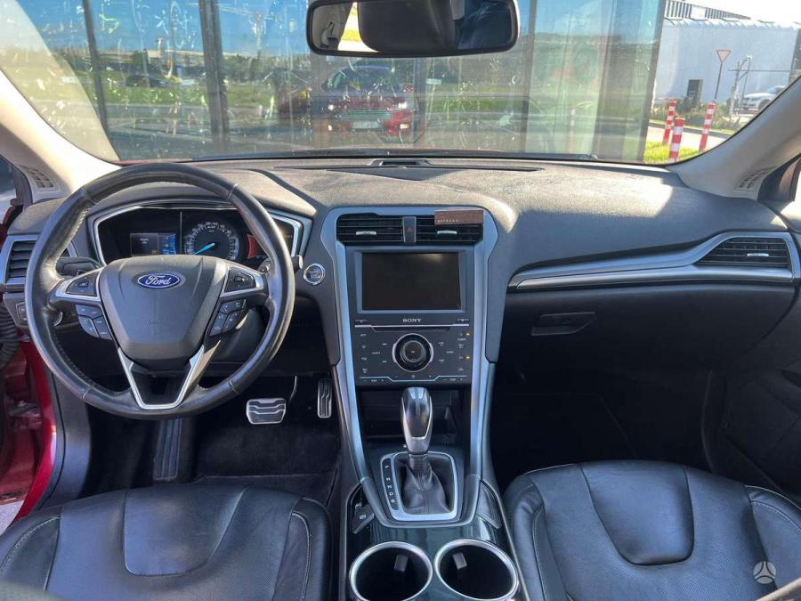 Sarkans Ford Fusion 2014 Viļņa, ar dzinēja tilpumu 2.00 L un nobraukumu 207 tūkst. km par 6300 €, foto 10 vietnē AUTOMOTO.COM.LV