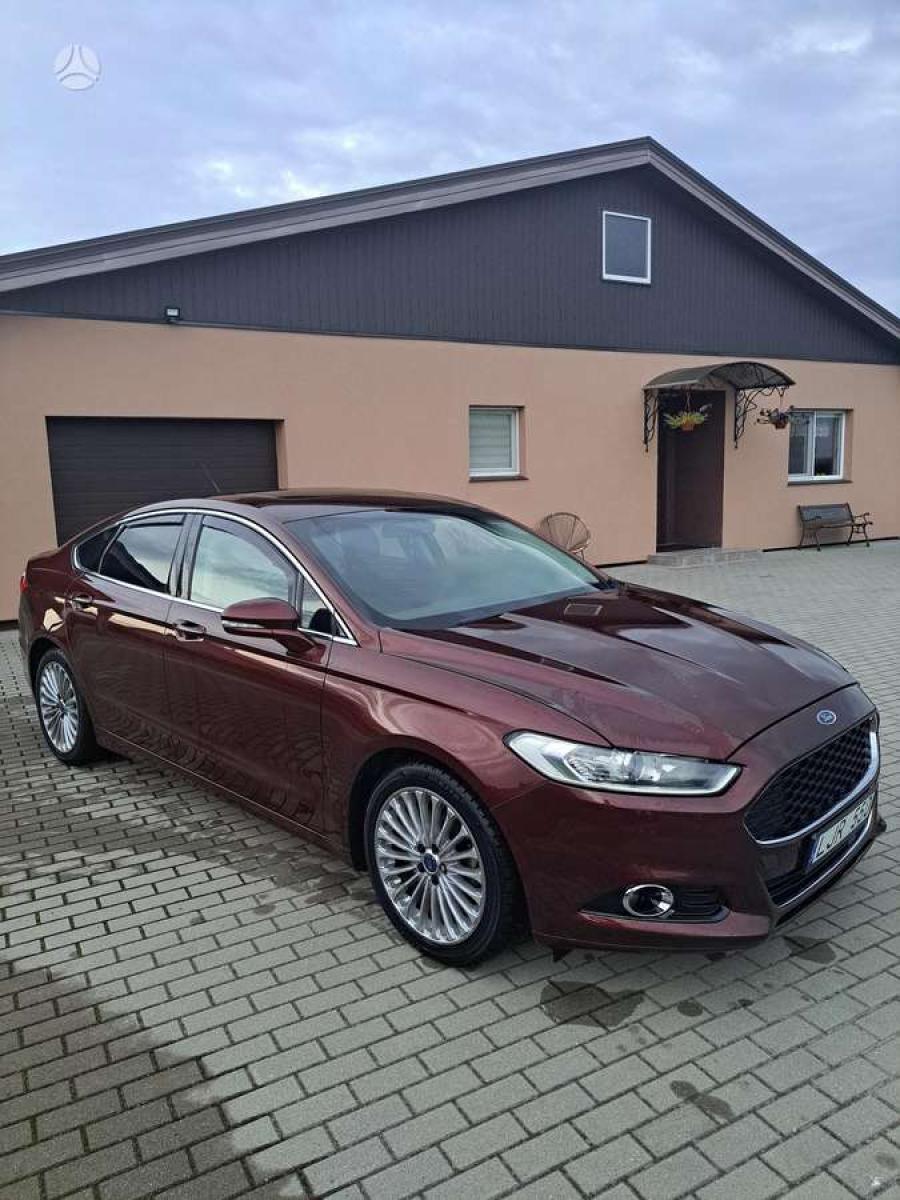 Red Ford Fusion 2015 in Gargzdai, with an engine capacity of 2.00 L and mileage of 220 thousand km for 7000 €, photo 1 on AUTOMOTO.COM.LV