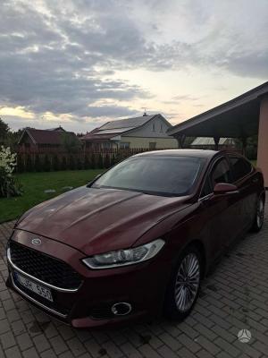 Red Ford Fusion 2015 in Gargzdai, with an engine capacity of 2.00 L and mileage of 220 thousand km for 7000 €, photo 3 on AUTOMOTO.COM.LV