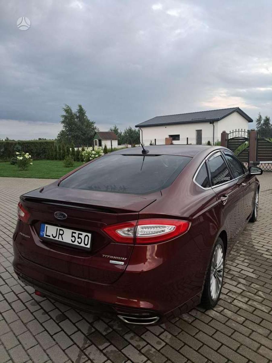 Red Ford Fusion 2015 in Gargzdai, with an engine capacity of 2.00 L and mileage of 220 thousand km for 7000 €, photo 5 on AUTOMOTO.COM.LV