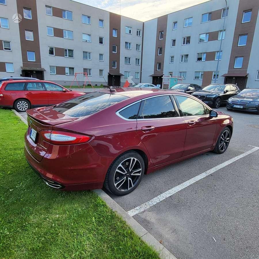 Sarkans Ford Fusion 2016 Viļņa, ar dzinēja tilpumu 2.00 L un nobraukumu 187 tūkst. km par 11499 €, foto 5 vietnē AUTOMOTO.COM.LV