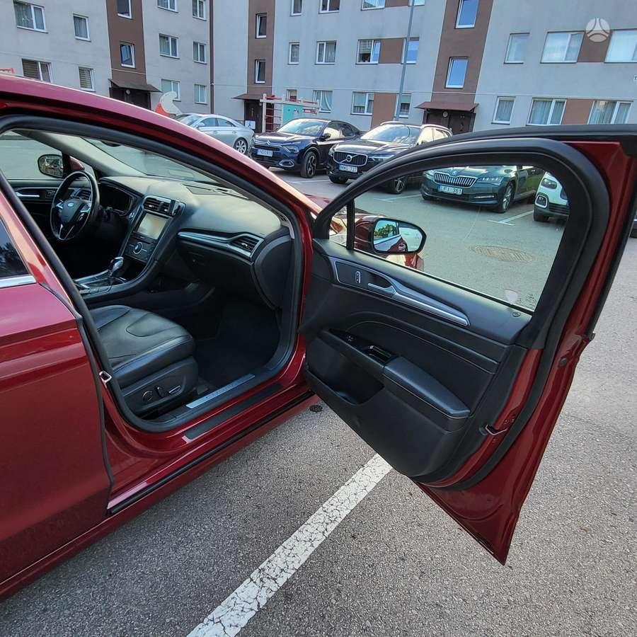 Sarkans Ford Fusion 2016 Viļņa, ar dzinēja tilpumu 2.00 L un nobraukumu 187 tūkst. km par 11499 €, foto 7 vietnē AUTOMOTO.COM.LV