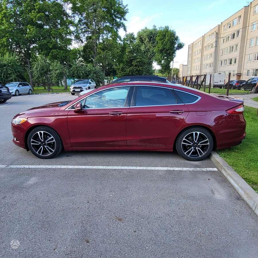Sarkans Ford Fusion 2016 Viļņa, ar dzinēja tilpumu 2.00 L un nobraukumu 187 tūkst. km par 11499 €, foto 17 vietnē AUTOMOTO.COM.LV