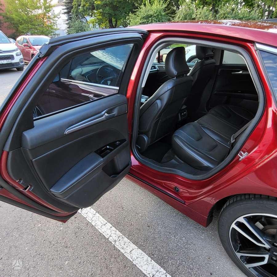 Sarkans Ford Fusion 2016 Viļņa, ar dzinēja tilpumu 2.00 L un nobraukumu 187 tūkst. km par 11499 €, foto 18 vietnē AUTOMOTO.COM.LV