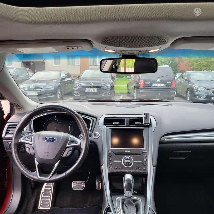 Sarkans Ford Fusion 2016 Viļņa, ar dzinēja tilpumu 2.00 L un nobraukumu 187 tūkst. km par 11499 €, foto 21 vietnē AUTOMOTO.COM.LV