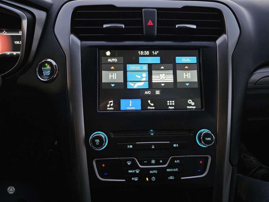Sarkans Ford Fusion 2017 Šauļi, ar dzinēja tilpumu 1.50 L un nobraukumu 281 tūkst. km par 6900 €, foto 26 vietnē AUTOMOTO.COM.LV