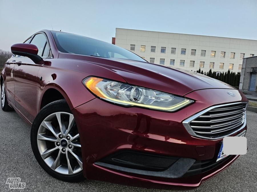 Red Ford Fusion 2017 in Siauliai, with an engine capacity of 1.50 L and mileage of 281 thousand km for 5750 €, photo 5 on AUTOMOTO.COM.LV