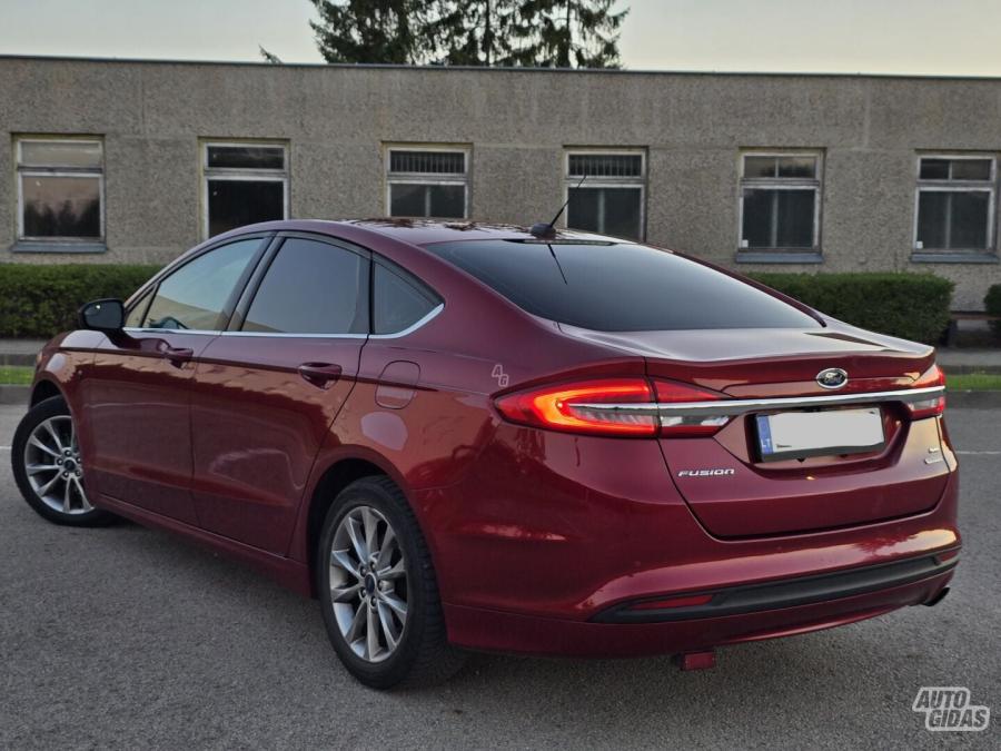 Red Ford Fusion 2017 in Siauliai, with an engine capacity of 1.50 L and mileage of 281 thousand km for 5750 €, photo 14 on AUTOMOTO.COM.LV