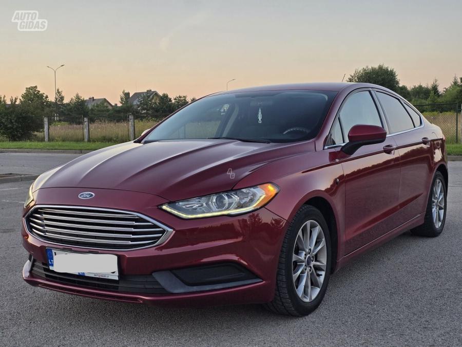 Red Ford Fusion 2017 in Siauliai, with an engine capacity of 1.50 L and mileage of 281 thousand km for 5750 €, photo 18 on AUTOMOTO.COM.LV
