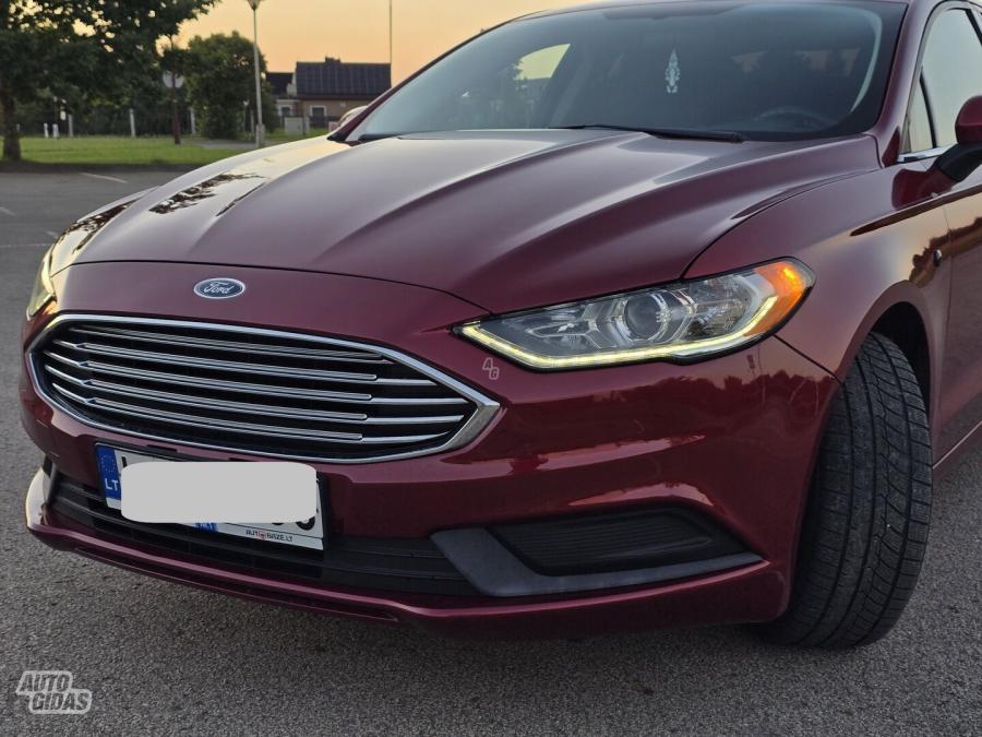 Red Ford Fusion 2017 in Siauliai, with an engine capacity of 1.50 L and mileage of 281 thousand km for 5750 €, photo 19 on AUTOMOTO.COM.LV