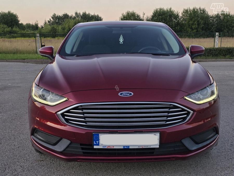 Red Ford Fusion 2017 in Siauliai, with an engine capacity of 1.50 L and mileage of 281 thousand km for 5750 €, photo 20 on AUTOMOTO.COM.LV