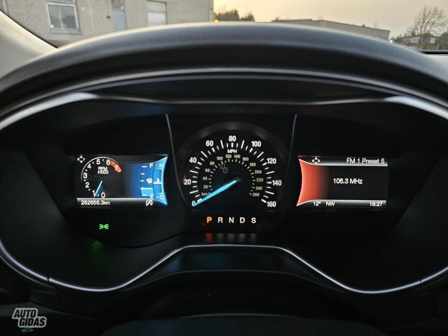 Red Ford Fusion 2017 in Siauliai, with an engine capacity of 1.50 L and mileage of 281 thousand km for 5750 €, photo 30 on AUTOMOTO.COM.LV