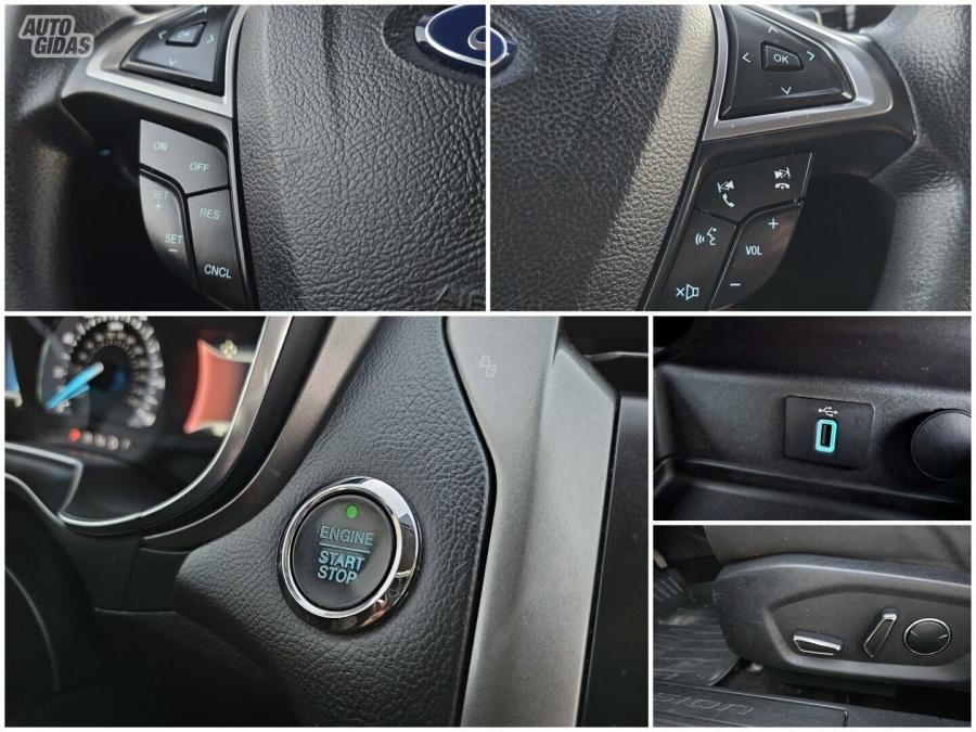 Red Ford Fusion 2017 in Siauliai, with an engine capacity of 1.50 L and mileage of 281 thousand km for 5750 €, photo 32 on AUTOMOTO.COM.LV