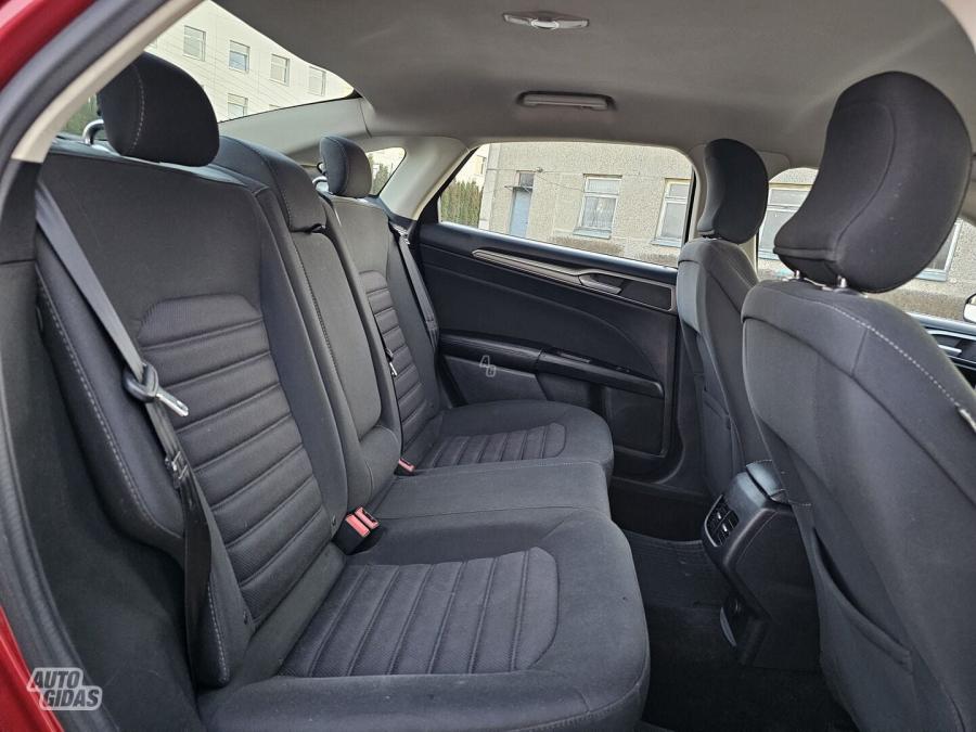 Red Ford Fusion 2017 in Siauliai, with an engine capacity of 1.50 L and mileage of 281 thousand km for 5750 €, photo 36 on AUTOMOTO.COM.LV