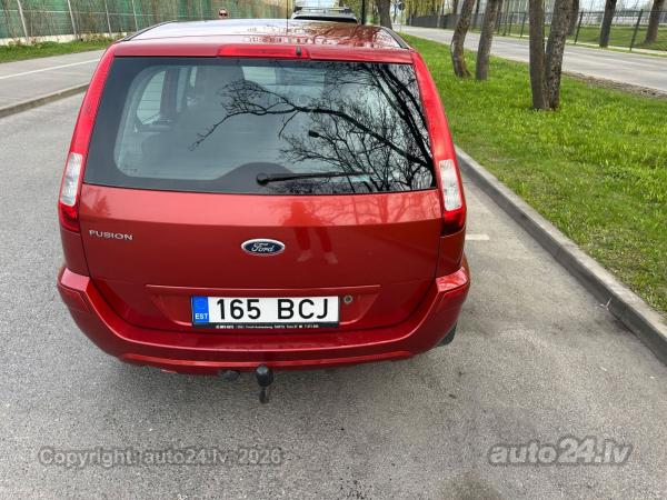 Red Ford Fusion 2010 in Tallinn, with an engine capacity of 1.40 L and mileage of 211 thousand km for 2500 €, photo 4 on AUTOMOTO.COM.LV