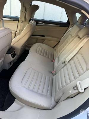 White Ford Fusion 2015 in Klaipeda, with an engine capacity of 2.00 L and mileage of 235 thousand km for 5700 €, photo 22 on AUTOMOTO.COM.LV