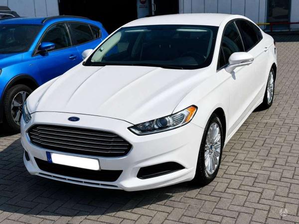 Balts Ford Fusion 2015 Klaipėda, ar dzinēja tilpumu 2.00 L un nobraukumu 215 tūkst. km par 5700 €, foto 1 vietnē AUTOMOTO.COM.LV
