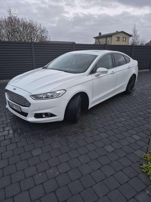Balts Ford Fusion 2016 Kauņa, ar dzinēja tilpumu 1.50 L un nobraukumu 150 tūkst. km par 7000 €, foto 1 vietnē AUTOMOTO.COM.LV