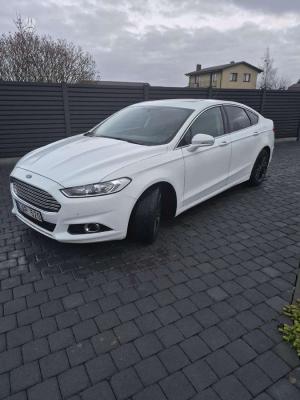 White Ford Fusion 2016 in Kaunas, with an engine capacity of 1.50 L and mileage of 150 thousand km for 7000 €, photo  on AUTOMOTO.COM.LV