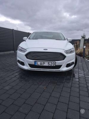 White Ford Fusion 2016 in Kaunas, with an engine capacity of 1.50 L and mileage of 150 thousand km for 7000 €, photo 2 on AUTOMOTO.COM.LV
