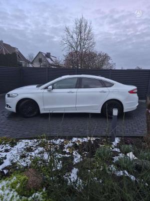 White Ford Fusion 2016 in Kaunas, with an engine capacity of 1.50 L and mileage of 150 thousand km for 7000 €, photo 6 on AUTOMOTO.COM.LV