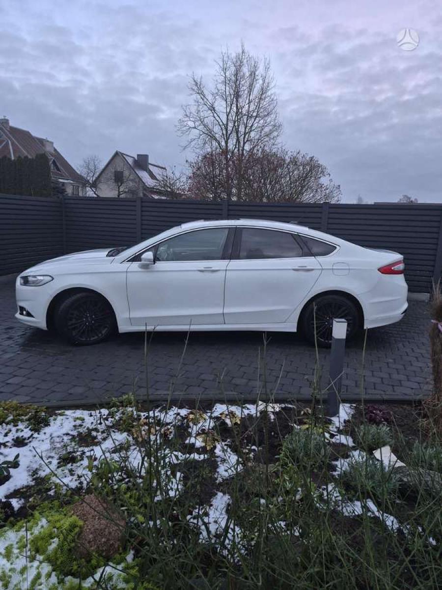 White Ford Fusion 2016 in Kaunas, with an engine capacity of 1.50 L and mileage of 150 thousand km for 7000 €, photo 6 on AUTOMOTO.COM.LV