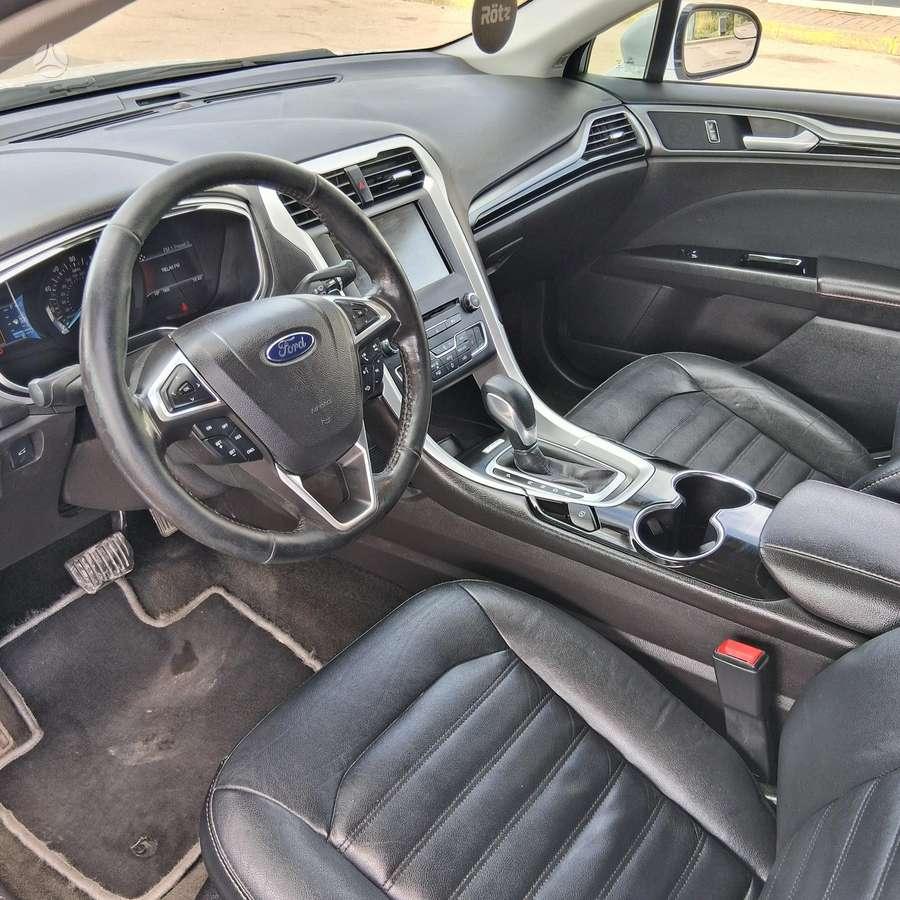 Balts Ford Fusion 2016 Klaipėda, ar dzinēja tilpumu 2.00 L un nobraukumu 172 tūkst. km par 7000 €, foto 25 vietnē AUTOMOTO.COM.LV