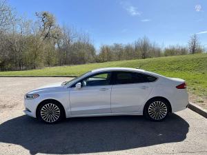 White Ford Fusion 2018 in Kaunas, with an engine capacity of 2.00 L and mileage of 96 thousand km for 10990 €, photo 6 on AUTOMOTO.COM.LV