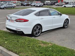 White Ford Fusion 2019 in Vilnius, with an engine capacity of 2.00 L and mileage of 158 thousand km for 11300 €, photo 5 on AUTOMOTO.COM.LV