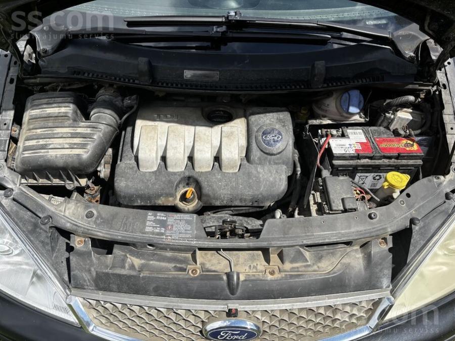 Black Ford Galaxy 2004 in Jekabpils, with an engine capacity of 1.90 L and mileage of 256 thousand km for 1500 €, photo 11 on AUTOMOTO.COM.LV