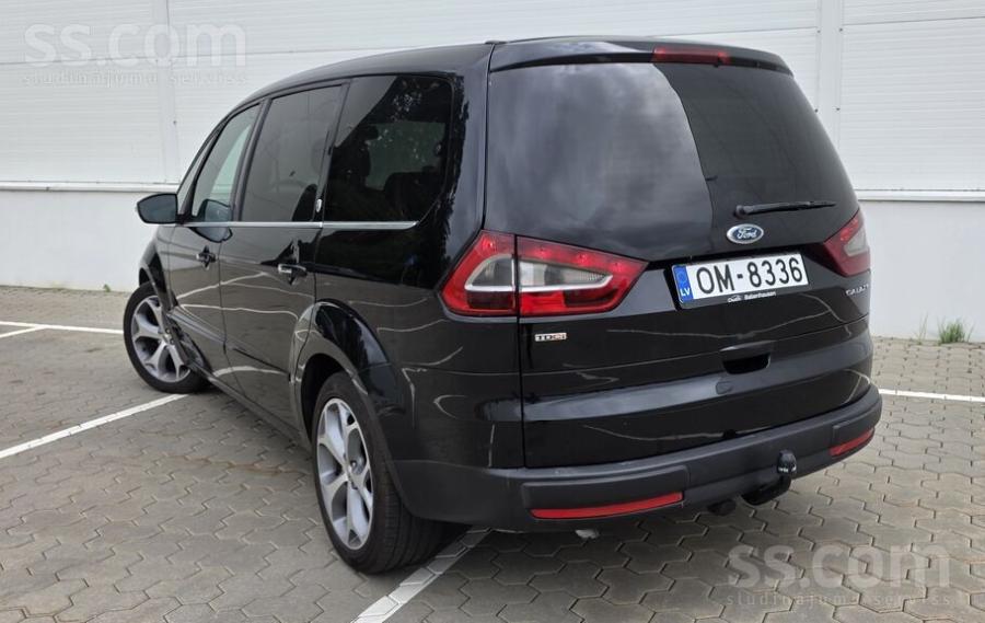 Black Ford Galaxy 2007 in Riga, with an engine capacity of 2.00 L and mileage of 0 thousand km for 3550 €, photo 3 on AUTOMOTO.COM.LV