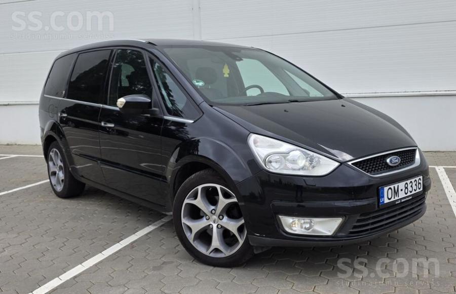 Black Ford Galaxy 2007 in Riga, with an engine capacity of 2.00 L and mileage of 0 thousand km for 3550 €, photo 5 on AUTOMOTO.COM.LV