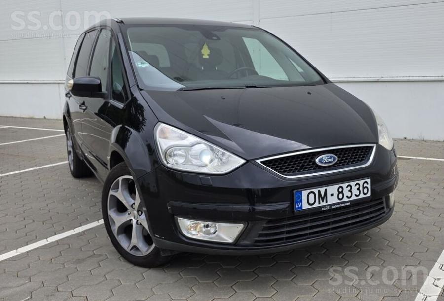 Black Ford Galaxy 2007 in Riga, with an engine capacity of 2.00 L and mileage of 0 thousand km for 3550 €, photo 6 on AUTOMOTO.COM.LV