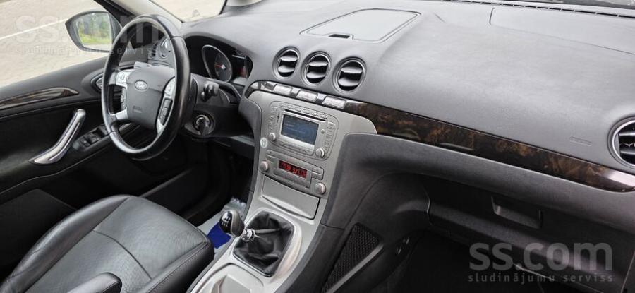 Black Ford Galaxy 2007 in Riga, with an engine capacity of 2.00 L and mileage of 0 thousand km for 3550 €, photo 9 on AUTOMOTO.COM.LV