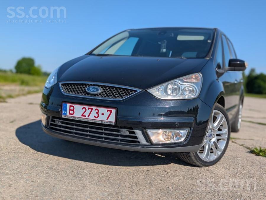 Black Ford Galaxy 2010 in Riga, with an engine capacity of 2.00 L and mileage of 220 thousand km for 5450 €, photo 4 on AUTOMOTO.COM.LV
