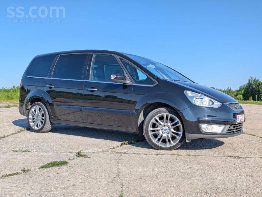 Black Ford Galaxy 2010 in Riga, with an engine capacity of 2.00 L and mileage of 220 thousand km for 5450 €, photo 5 on AUTOMOTO.COM.LV