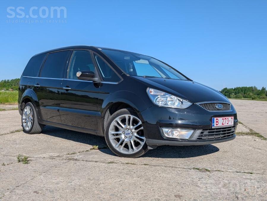 Black Ford Galaxy 2010 in Riga, with an engine capacity of 2.00 L and mileage of 220 thousand km for 5450 €, photo 6 on AUTOMOTO.COM.LV
