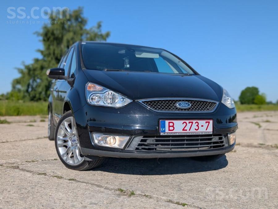 Black Ford Galaxy 2010 in Riga, with an engine capacity of 2.00 L and mileage of 220 thousand km for 5450 €, photo 7 on AUTOMOTO.COM.LV