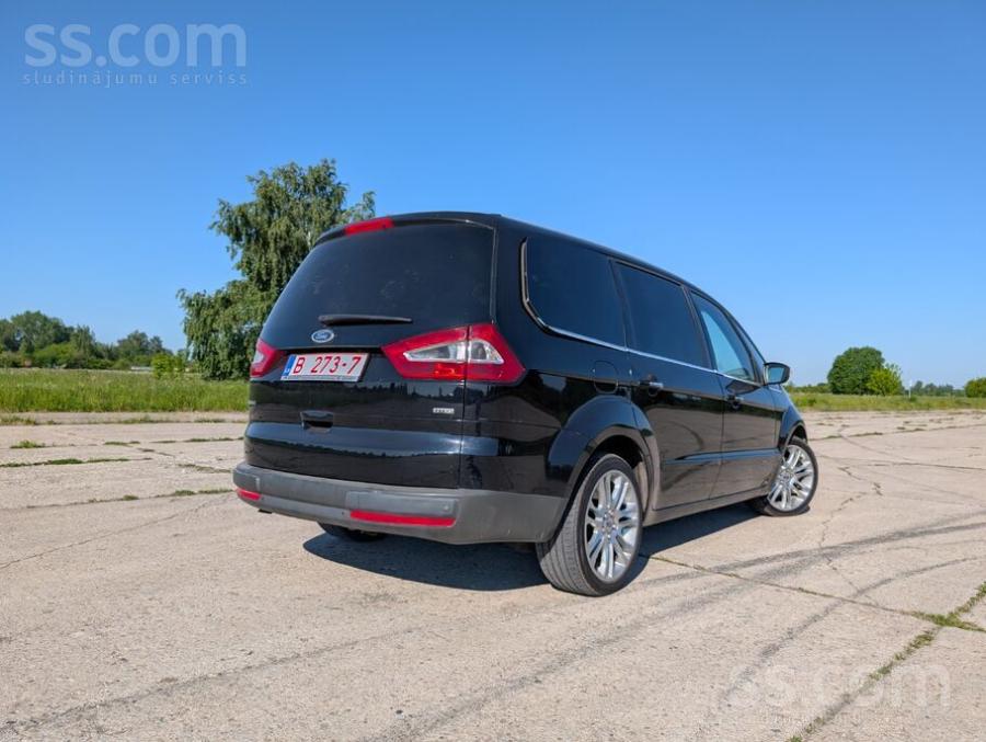 Black Ford Galaxy 2010 in Riga, with an engine capacity of 2.00 L and mileage of 220 thousand km for 5450 €, photo 10 on AUTOMOTO.COM.LV