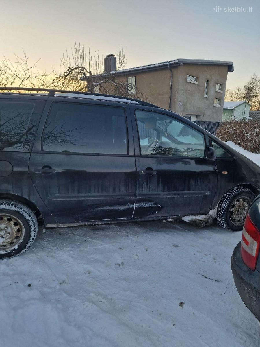 Melns Ford Galaxy 2000 Šauļi, ar dzinēja tilpumu 1.90 L un nobraukumu 319 tūkst. km par 370 €, foto 1 vietnē AUTOMOTO.COM.LV