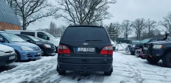 Черный Форд Галакси 2001 в Валмиера, объемом двигателя 1.90 л и пробегом 385 тыс. км за 1450 €, фото 4 на AUTOMOTO.COM.LV