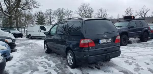 Черный Форд Галакси 2001 в Валмиера, объемом двигателя 1.90 л и пробегом 385 тыс. км за 1450 €, фото 5 на AUTOMOTO.COM.LV