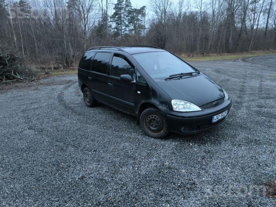 Black Ford Galaxy 2002 in Limbazi, with an engine capacity of 1.90 L and mileage of 472 thousand km for 1200 €, photo 4 on AUTOMOTO.COM.LV