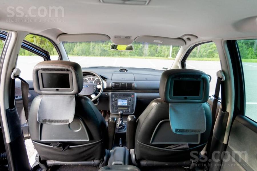 Melns Ford Galaxy 2002 Ogre, ar dzinēja tilpumu 2.80 L un nobraukumu 283 tūkst. km par 3000 €, foto 8 vietnē AUTOMOTO.COM.LV