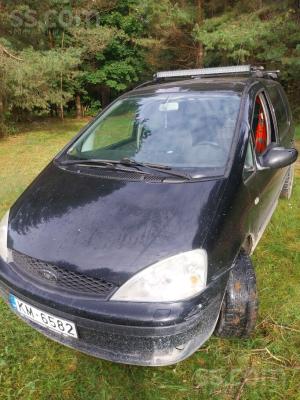Black Ford Galaxy 2002 in Daugavpils, with an engine capacity of 1.90 L and mileage of 356 thousand km for 1045 €, photo  on AUTOMOTO.COM.LV