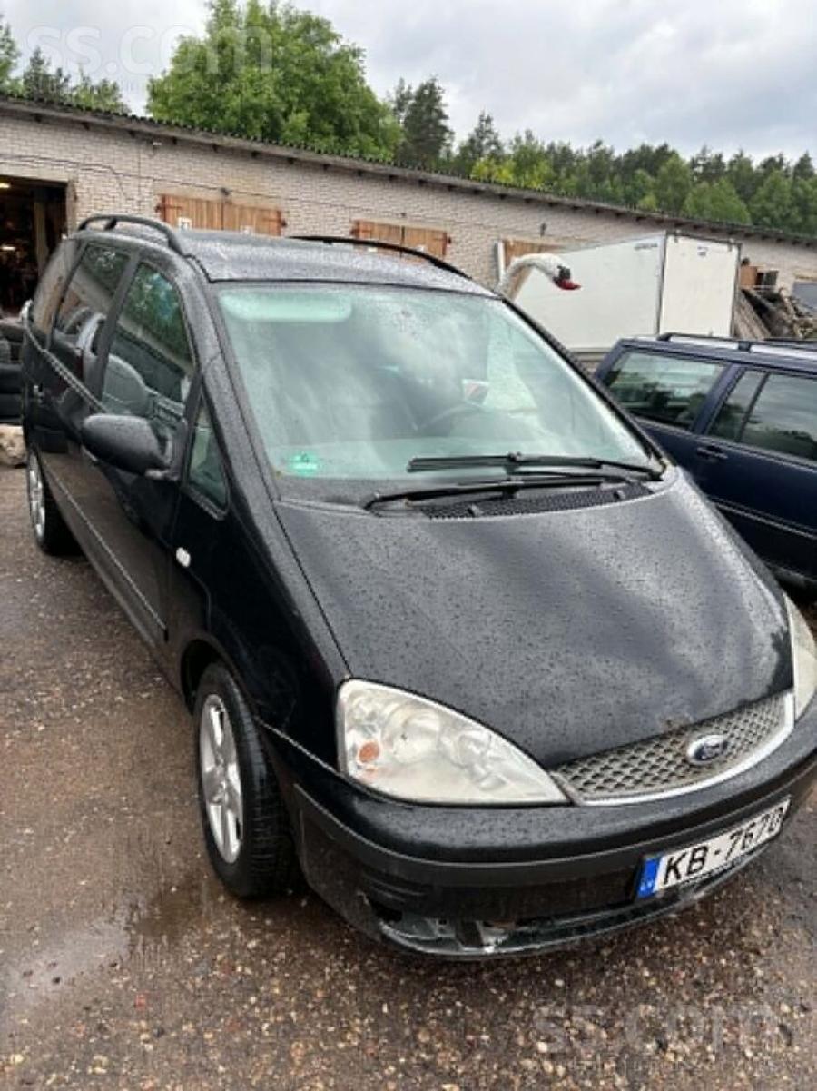 Melns Ford Galaxy 2003 Rīga, ar dzinēja tilpumu 1.90 L un nobraukumu 333 tūkst. km par 950 €, foto 3 vietnē AUTOMOTO.COM.LV