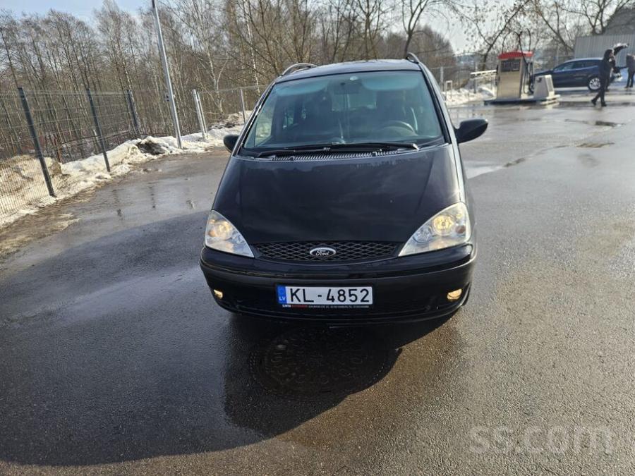 Black Ford Galaxy 2003 in Daugavpils, with an engine capacity of 1.90 L and mileage of 285 thousand km for 1450 €, photo 1 on AUTOMOTO.COM.LV