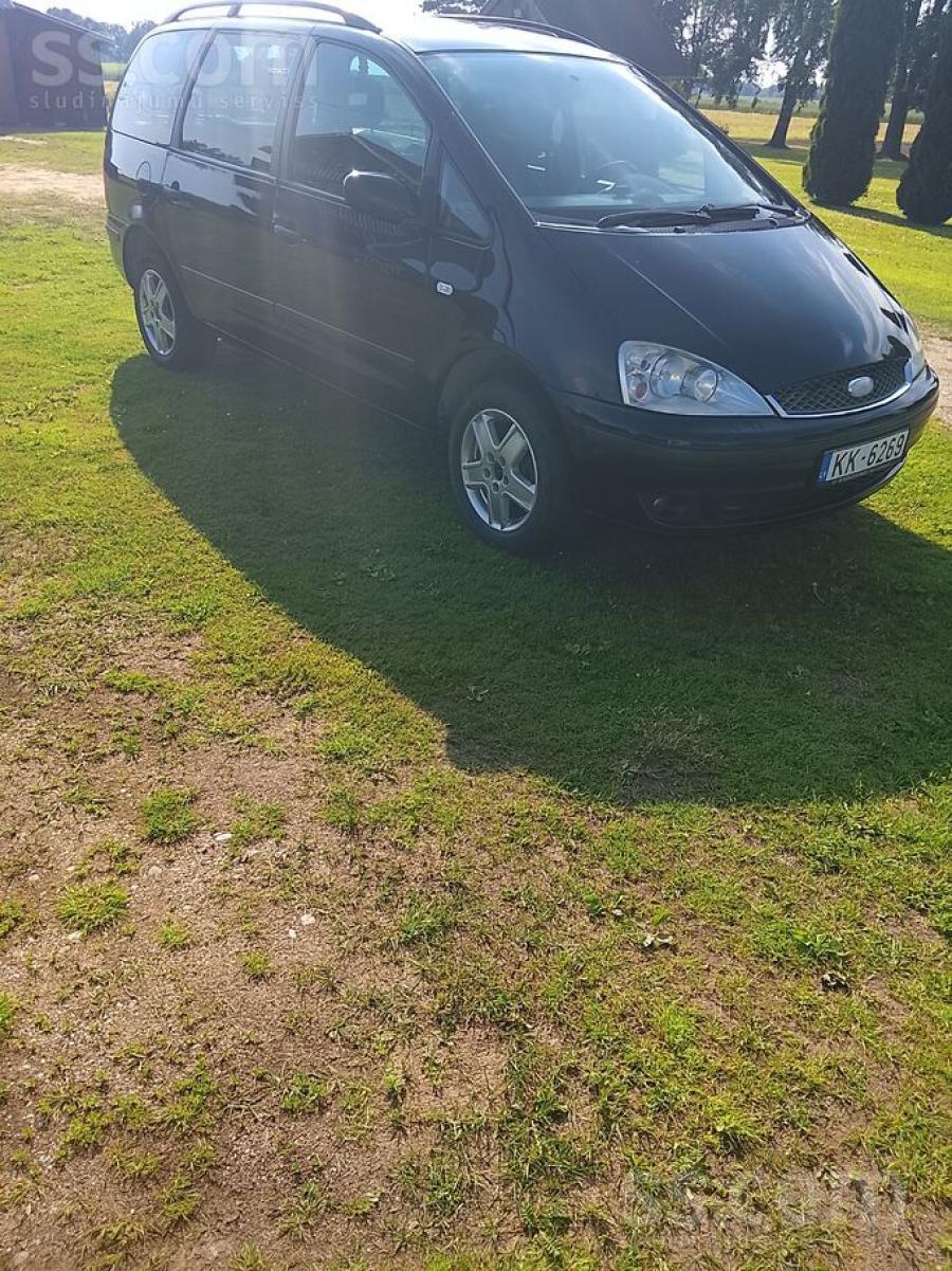 Black Ford Galaxy 2003 in Valmiera, with an engine capacity of 1.90 L and mileage of 580 thousand km for 700 €, photo 3 on AUTOMOTO.COM.LV
